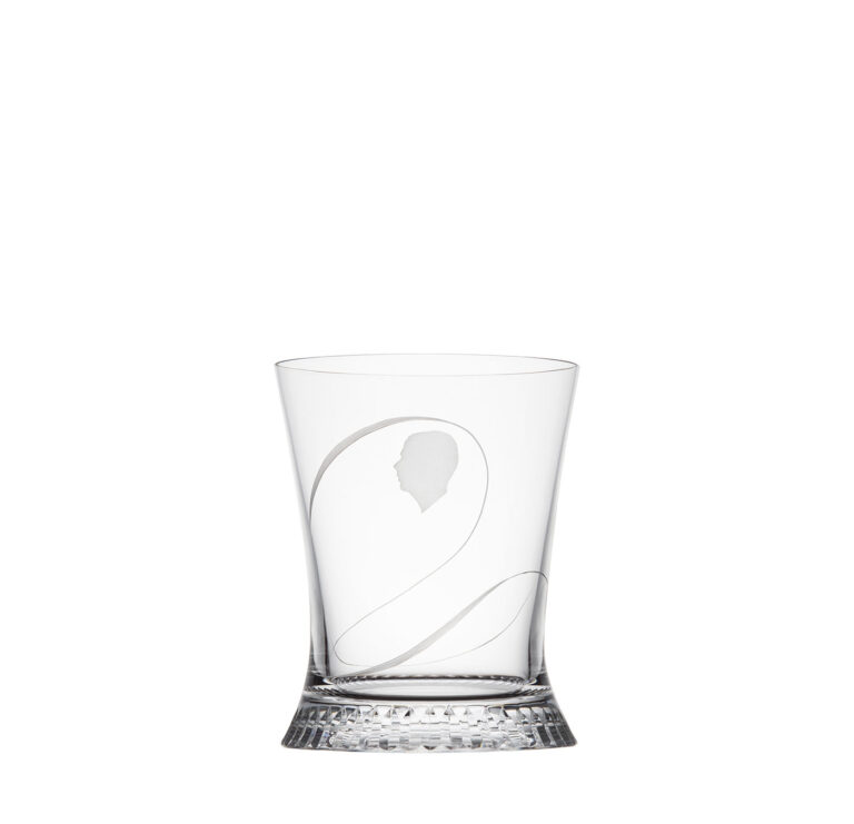 Tumbler J cut, portrait and arabesque | J. & L. Lobmeyr